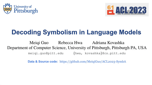 Underline | Decoding Symbolism in Language Models