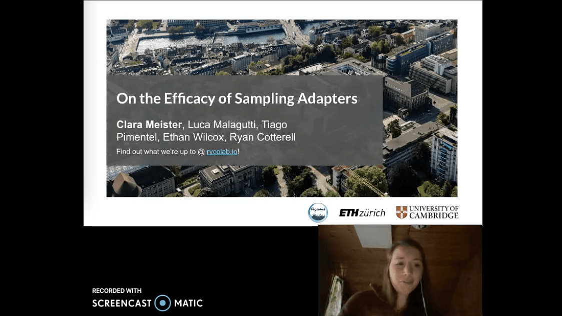 On the Efficacy of Sampling Adapters | Underline