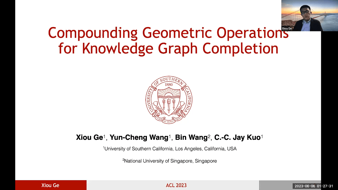 Underline | Compounding Geometric Operations for Knowledge Graph Completion