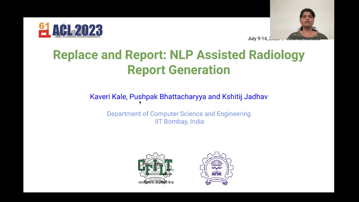 Replace and Report: NLP Assisted Radiology Report Generation | Underline