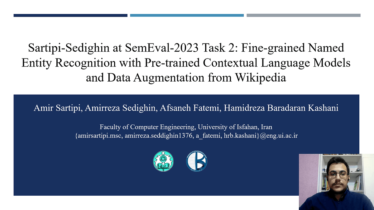 Underline Sartipi Sedighin At Semeval 2023 Task 2 Fine Grained Named Entity Recognition With 
