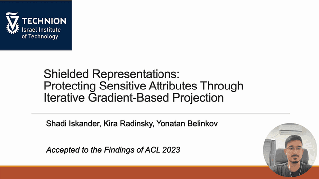 Underline Shielded Representations Protecting Sensitive Attributes