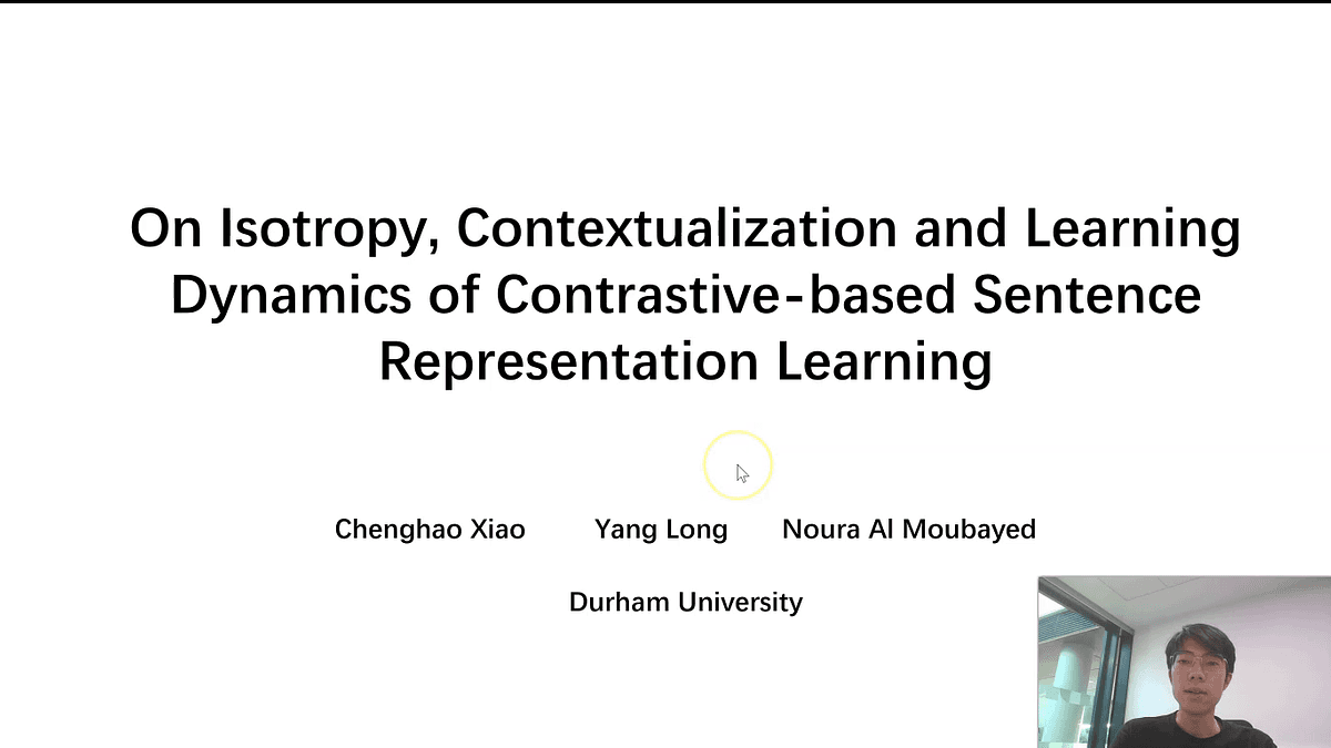 On Isotropy, Contextualization and Learning Dynamics of Contrastive-based Sentence ...