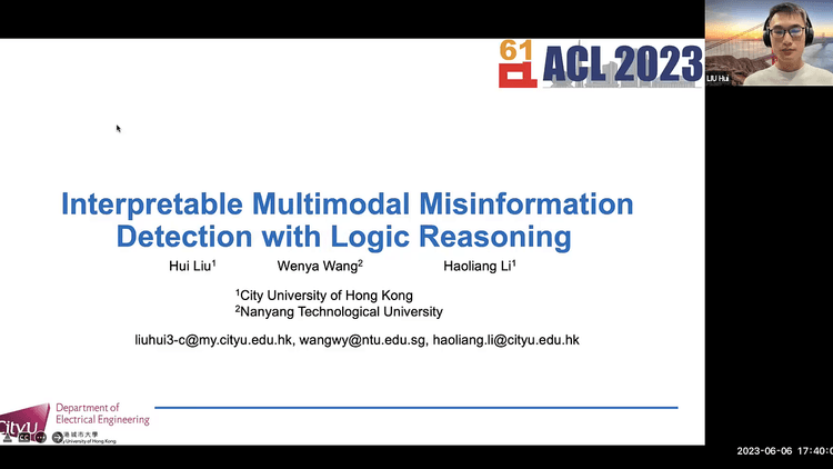 Interpretable Multimodal Misinformation Detection with Logic Reasoning ...