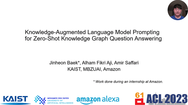 Knowledge-Augmented Language Model Prompting for Zero-Shot Knowledge Graph Question Answering ...