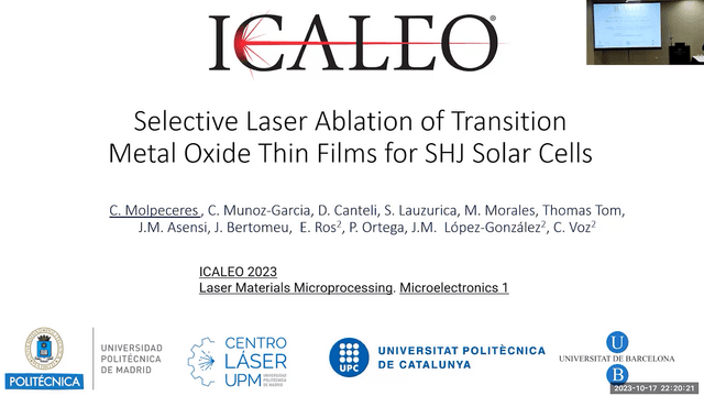 Underline | Selective Laser Ablation of Transition Metal Oxide Thin ...