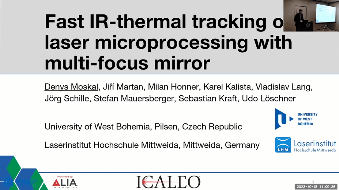 Underline | Fast IR-Thermal Tracking of Laser Microprocessing with ...