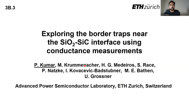 Underline | Exploring the border traps near the SiO2-SiC interface using low frequency ...