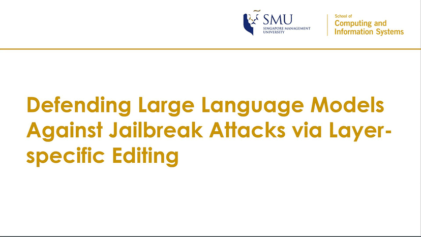 Underline Defending Large Language Models Against Jailbreak Attacks Via Layer Specific Editing