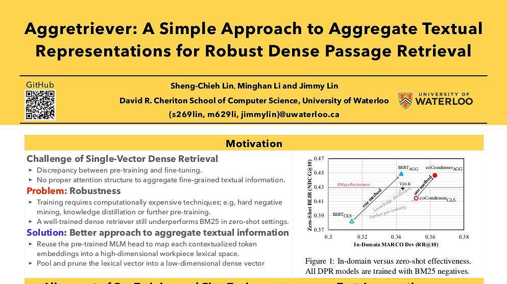 Underline Aggretriever A Simple Approach To Aggregate Textual