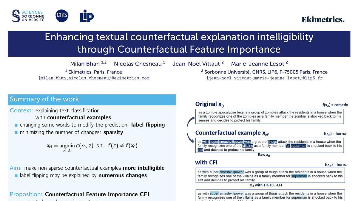 Underline Enhancing Textual Counterfactual Explanation
